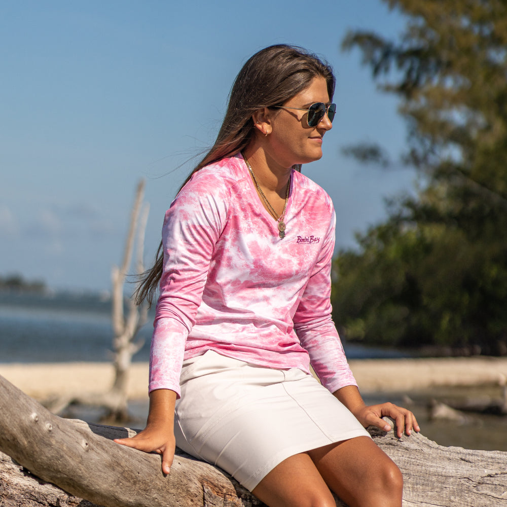 Bimini Bay Outfitters Undertow Camo Women's Long Sleeve Shirt | Bimini ...